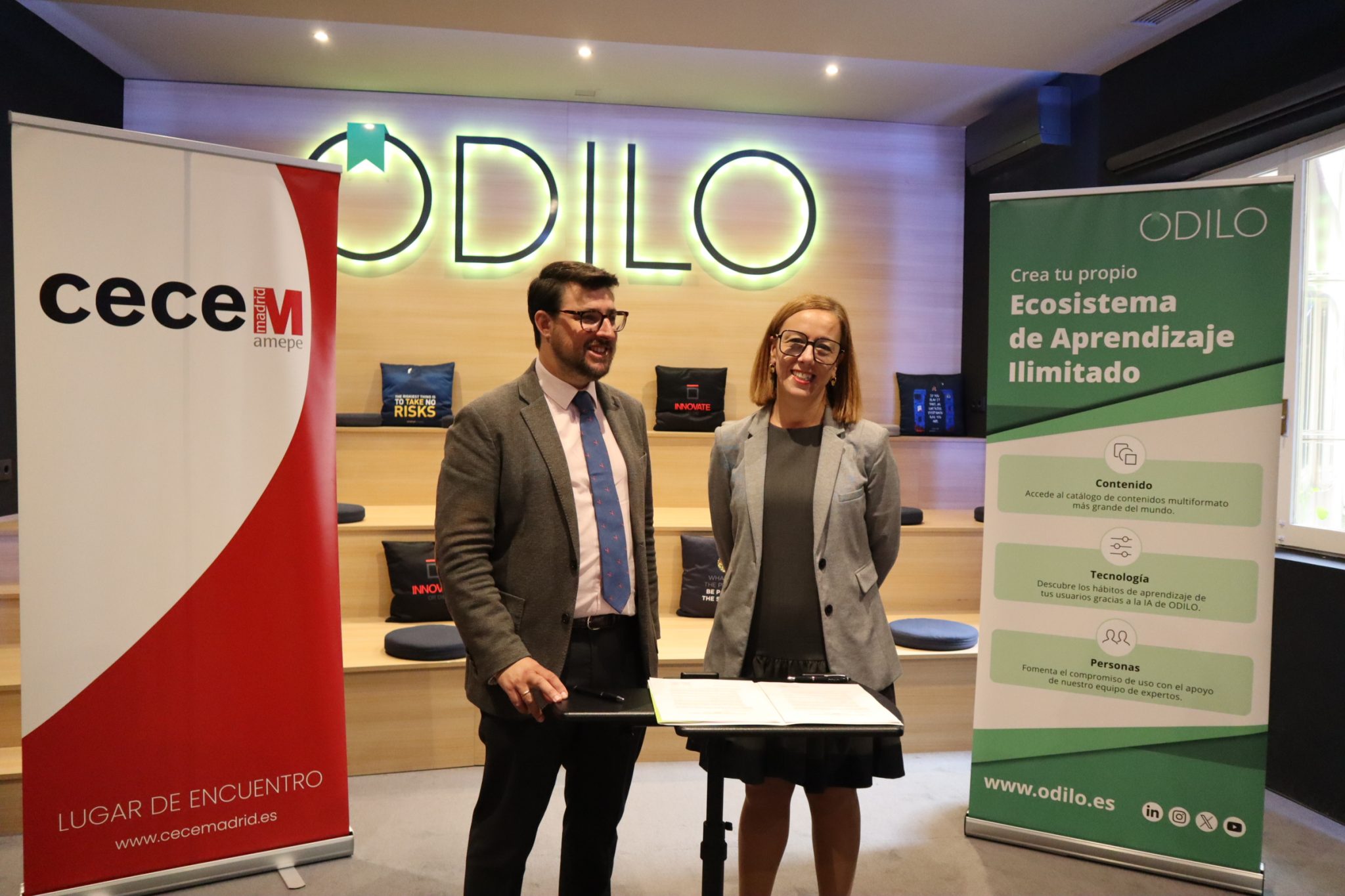 ODILO allies with CECE to strengthen education in Madrid – ODILO